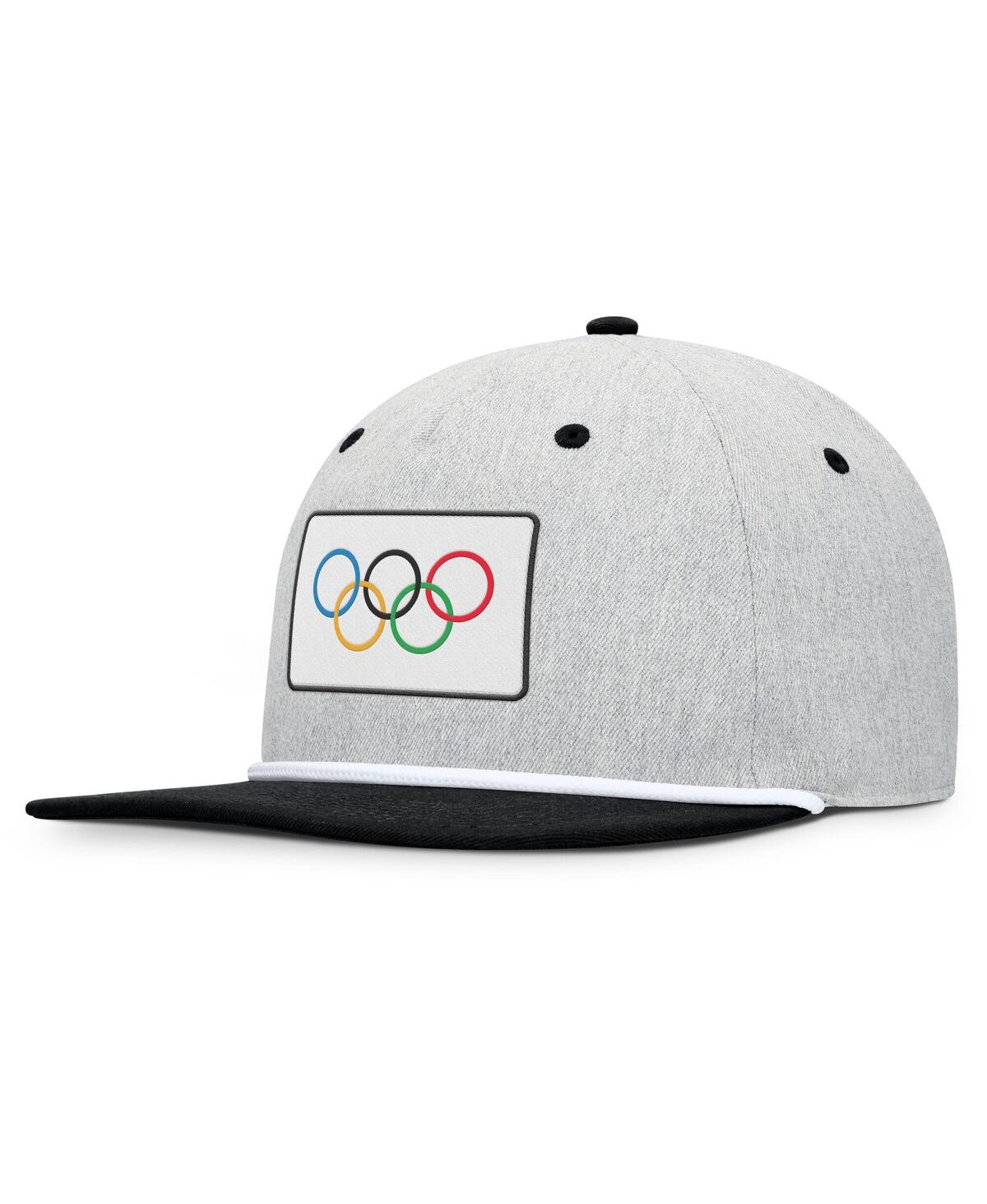 Click here for Fanatics Mens Heather Gray/Black Olympic Games Pho... prices
