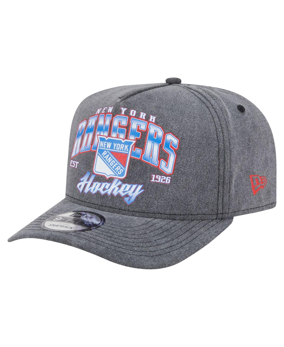 Click here for New Era Mens Charcoal New York Rangers Throwback W... prices