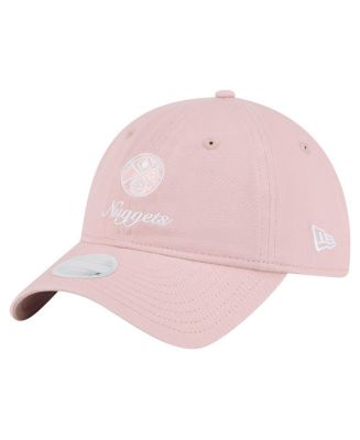 New Era Women's Pink Denver Nuggets Gameday Preppy 9TWENTY Adjustable ...