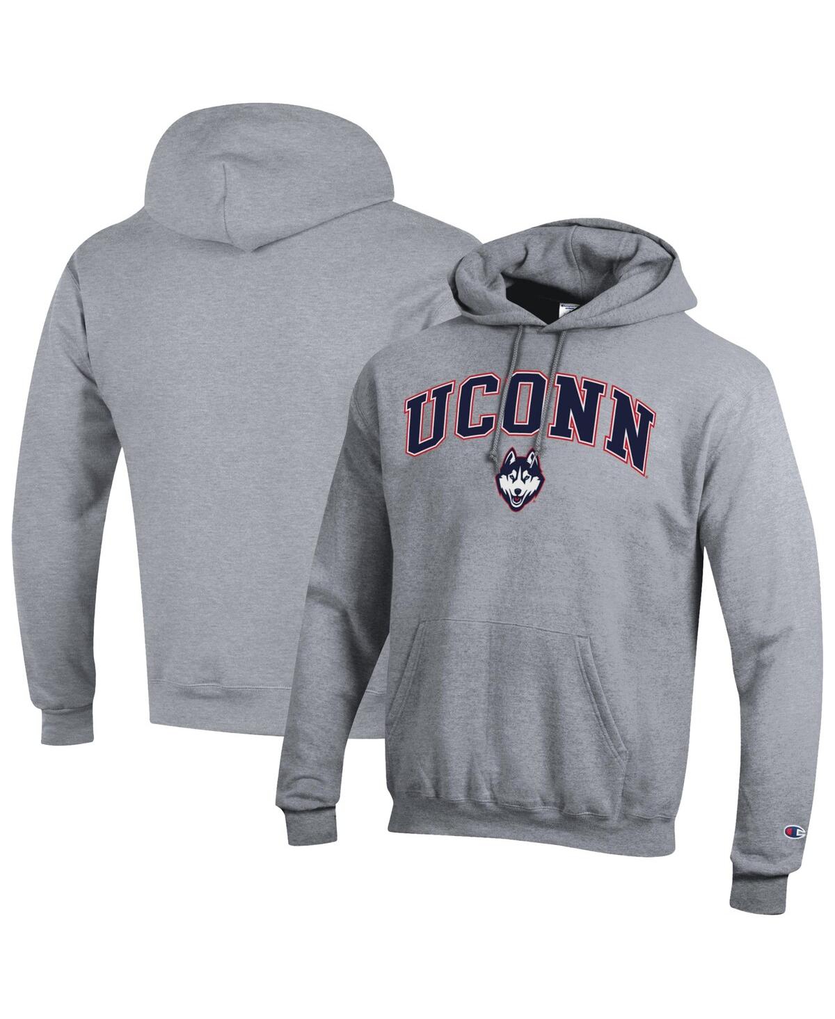 Click here for Champion Mens Heather Gray UConn Huskies Arched Lo... prices