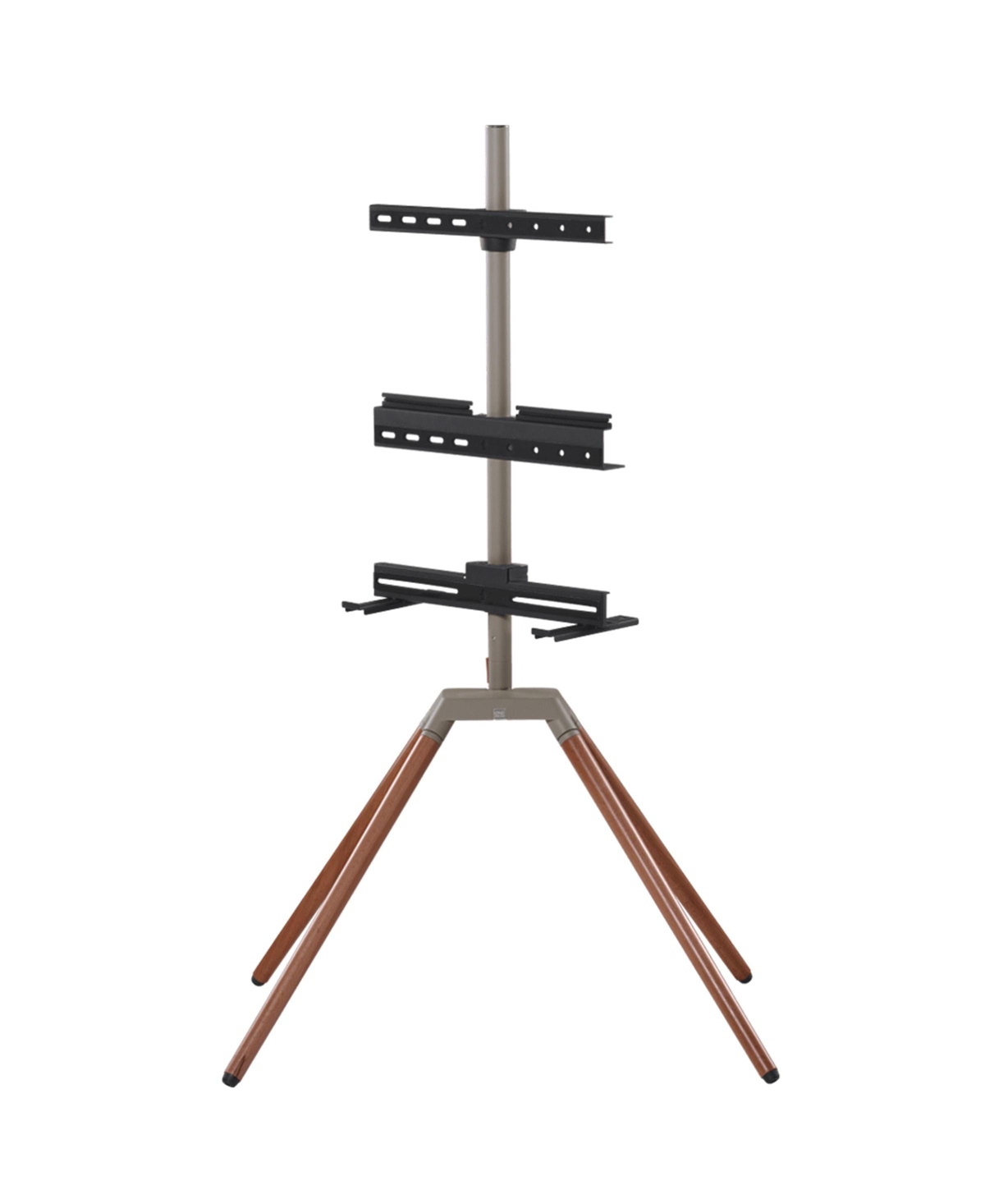 Click here for Quadpod Universal Tv Stand - Walnut & Dark Grey -... prices