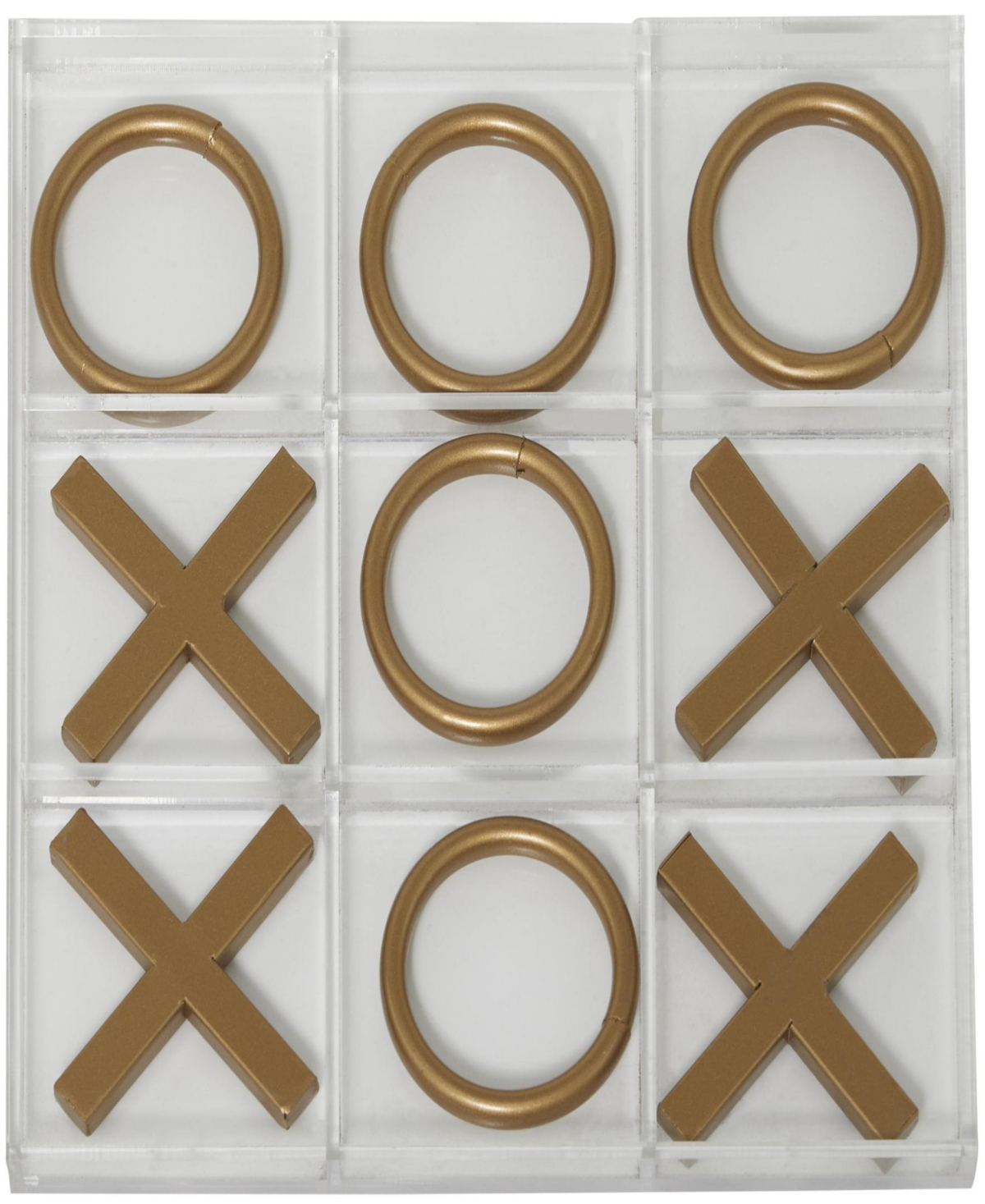 Click here for Rosemary Lane Glam Acrylic Game Set  5 - Clear prices