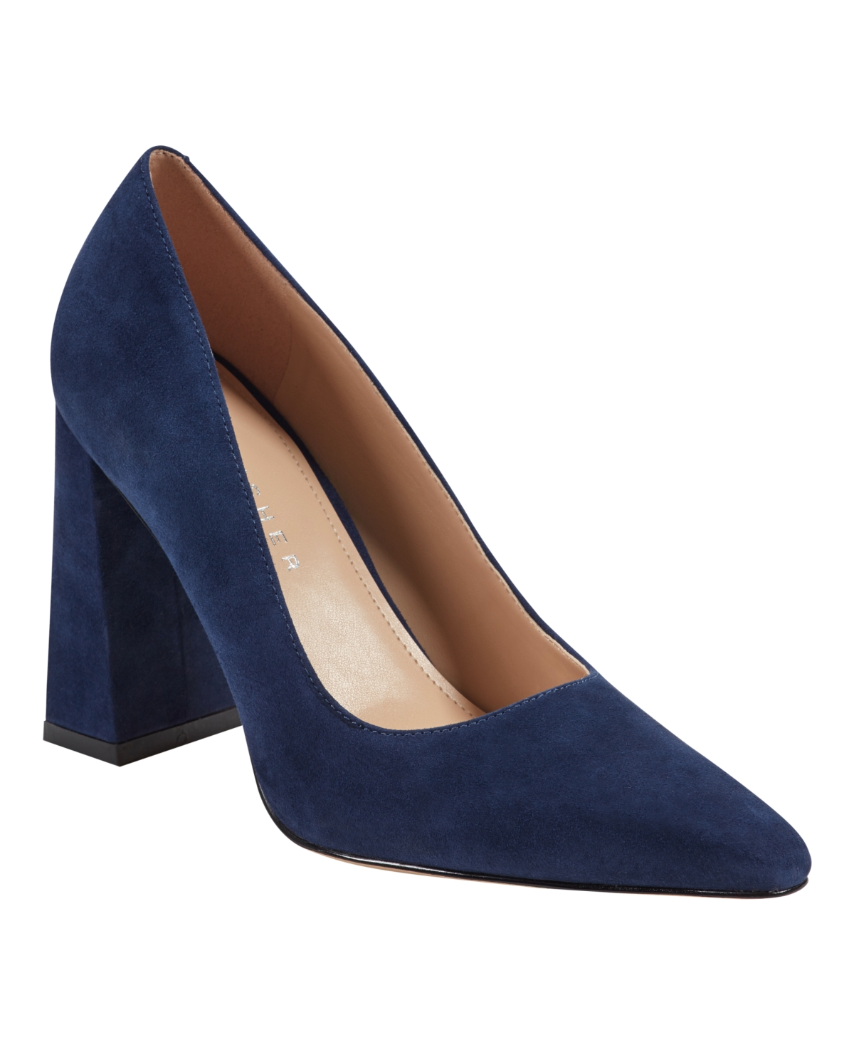 Click here for Marc Fisher Ltd Womens Minny Tapered Block Heel Pu... prices