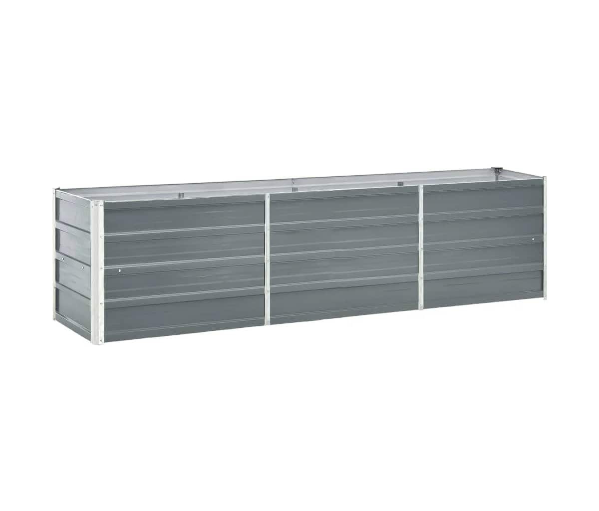 Click here for Garden Raised Bed Galvanized Steel 94.5"x15.7... prices