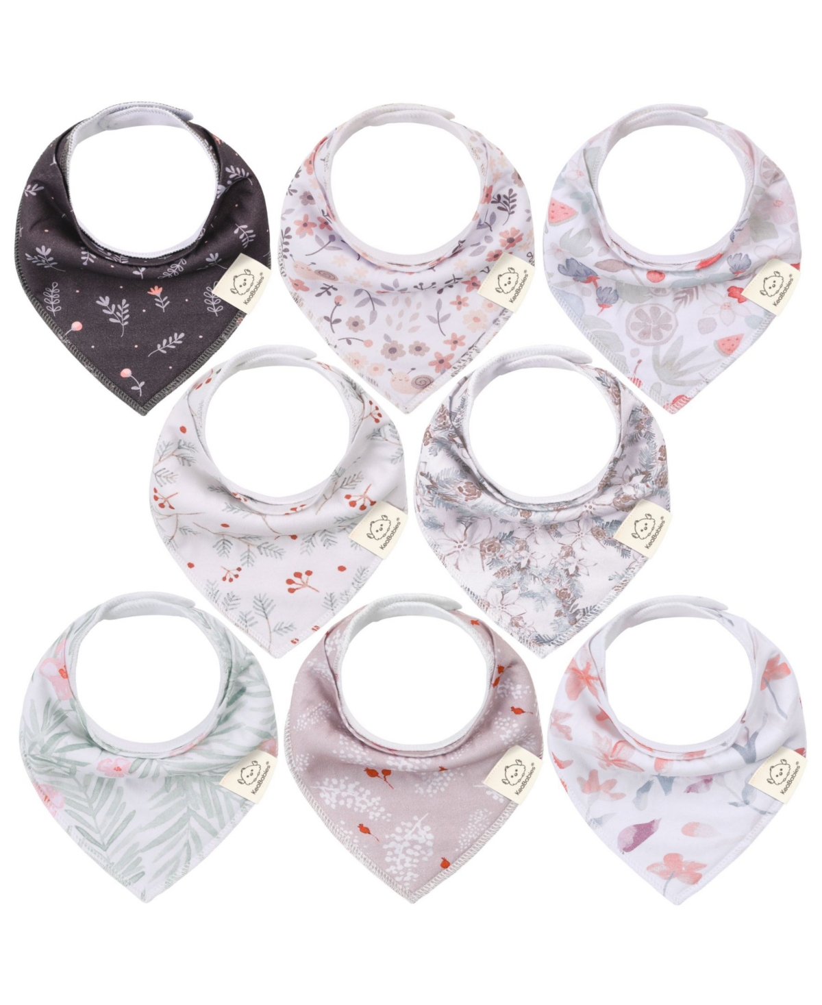 Click here for KeaBabies 8pk Baby Bandana Bibs  Baby Drool Bibs f... prices