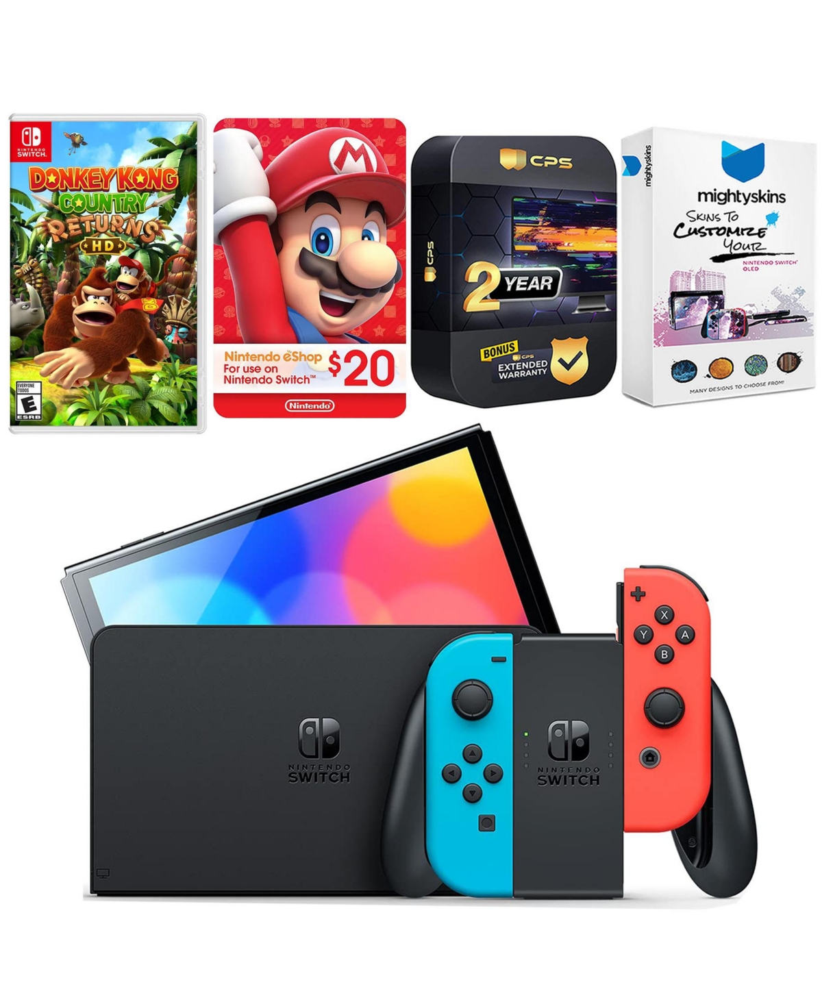 Click here for Nintendo Switch Neon Red & Blue Oled Console with... prices