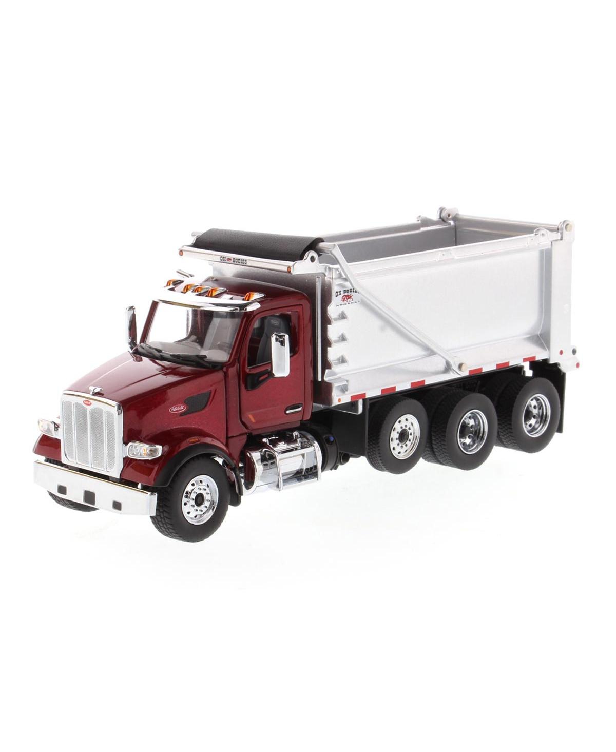 Click here for 1/50 Red Peterbilt 567 Sffa Tandem Dump Truck By D... prices