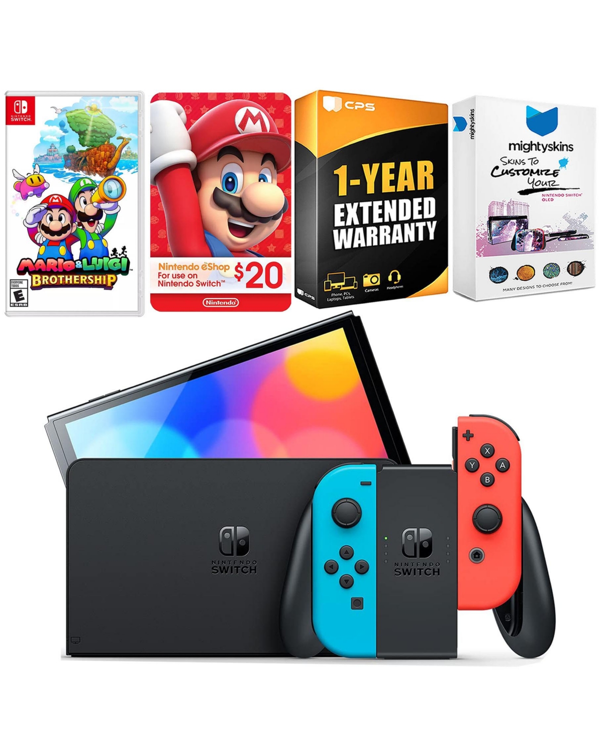 Click here for Nintendo Switch Neon Red & Blue Oled Console with... prices