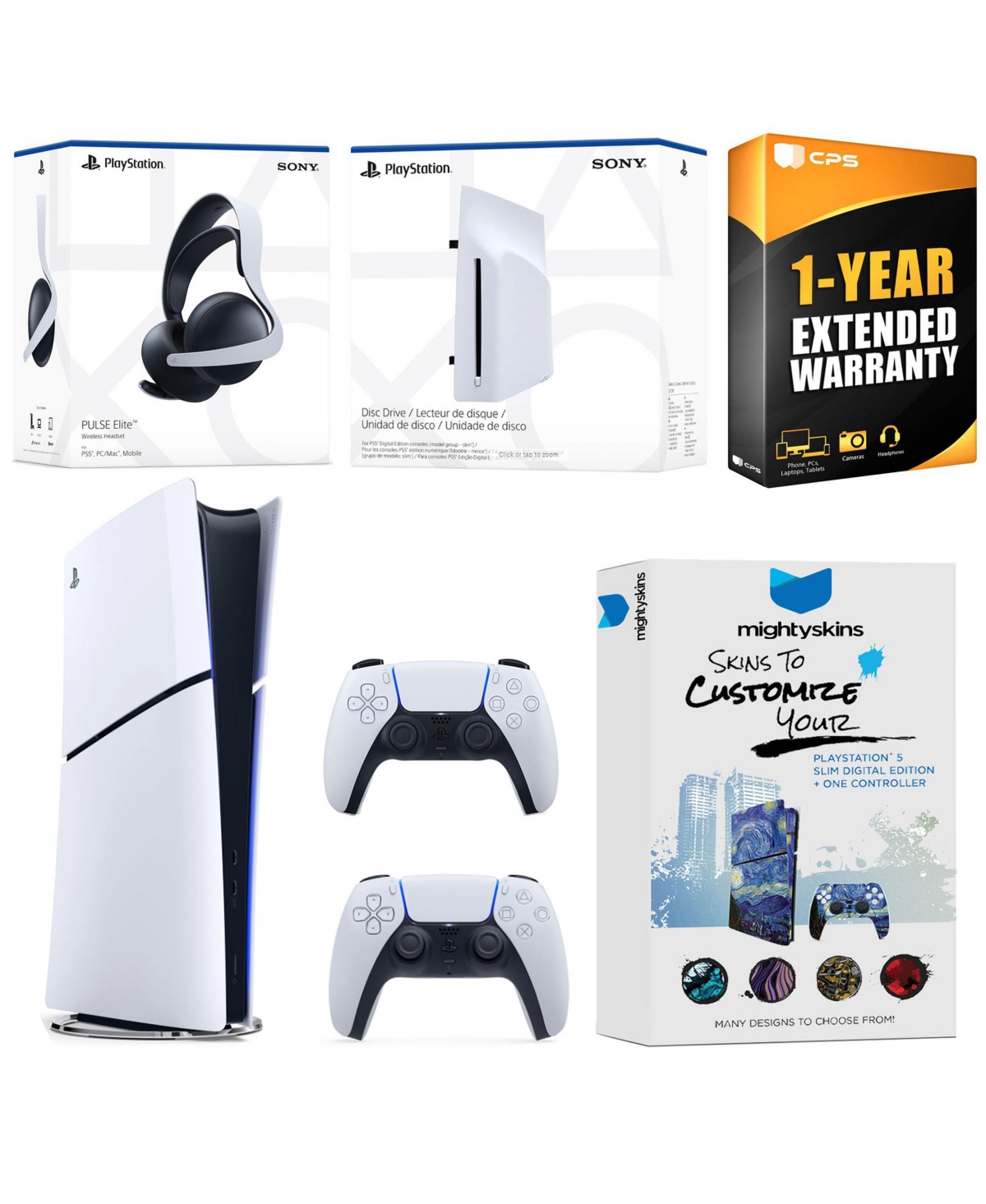 Click here for Sony PlayStation 5 Slim Digital Bundle with Disc D... prices