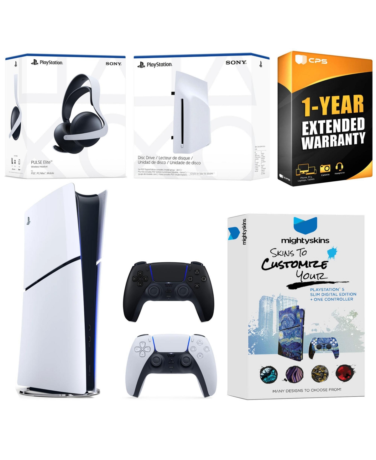 Click here for Sony PlayStation 5 Slim Digital Bundle with Disc D... prices