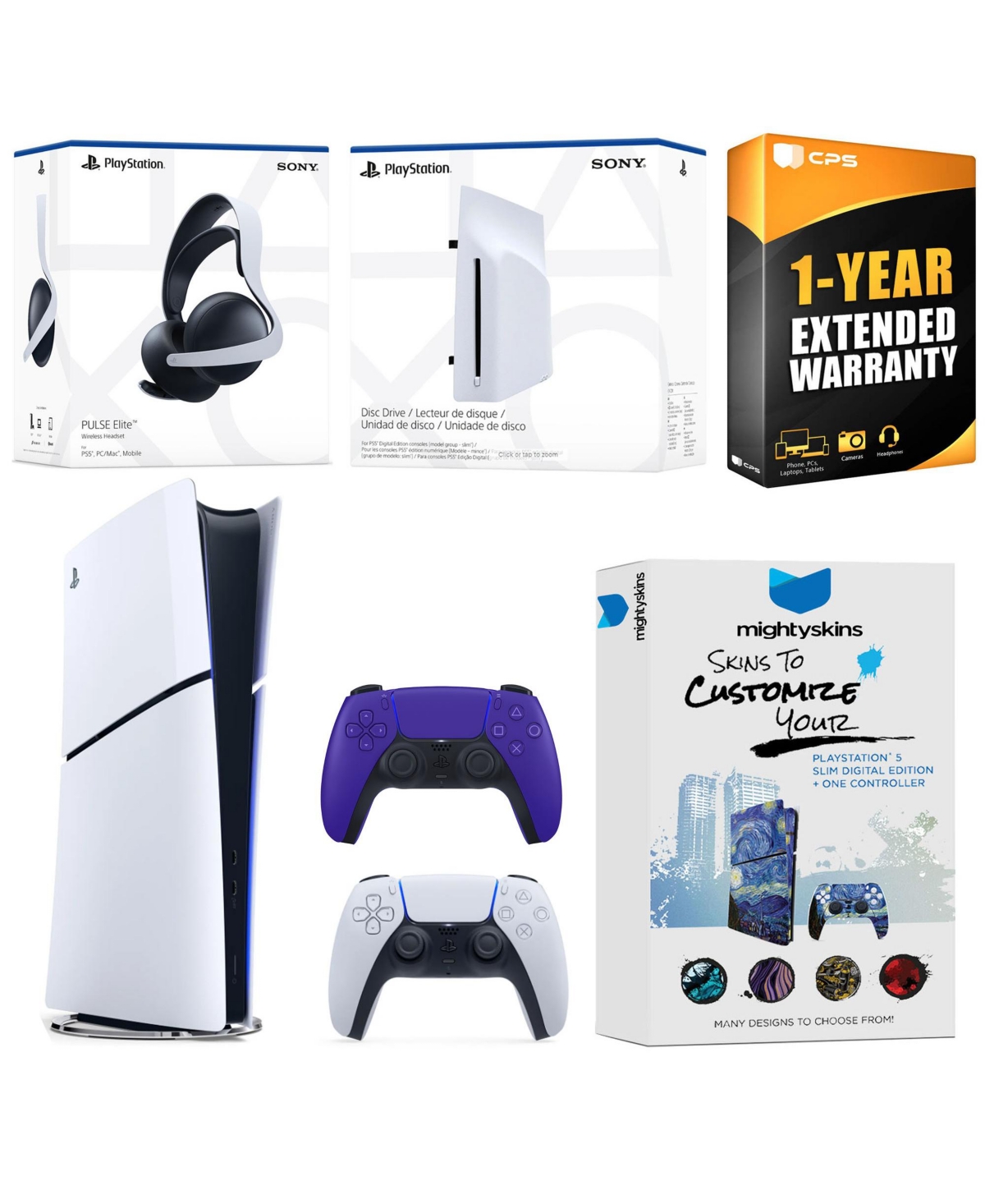 Click here for Sony PlayStation 5 Slim Digital Bundle with Disc D... prices