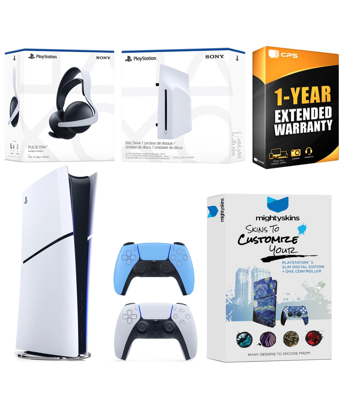 Click here for Sony PlayStation 5 Slim Digital Bundle with Disc D... prices