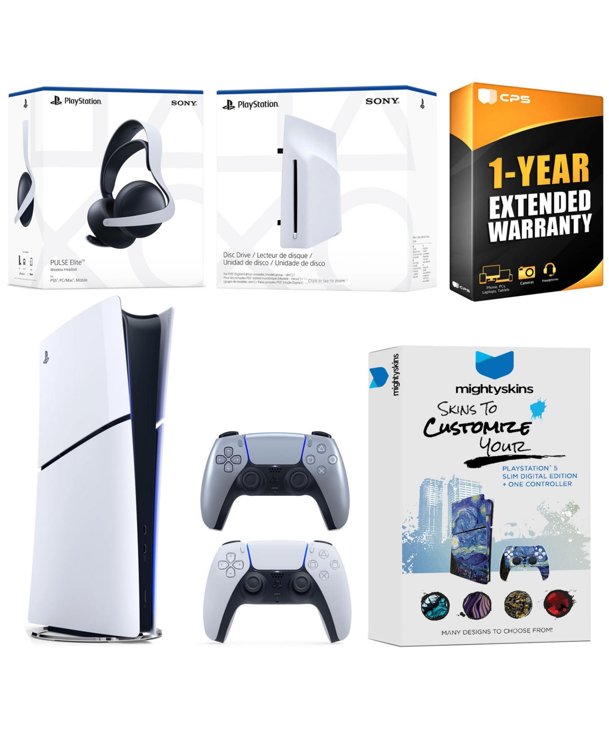 Click here for Sony PlayStation 5 Slim Digital Bundle with Disc D... prices