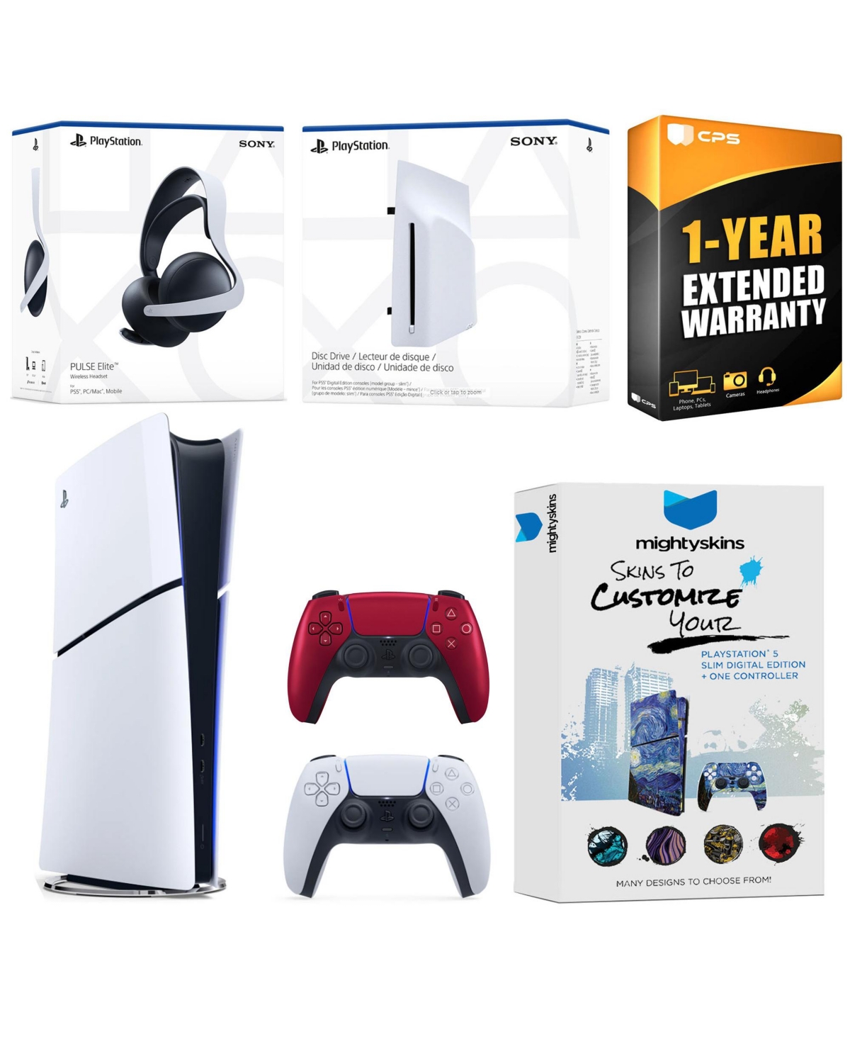 Click here for Sony PlayStation 5 Slim Digital Bundle with Disc D... prices