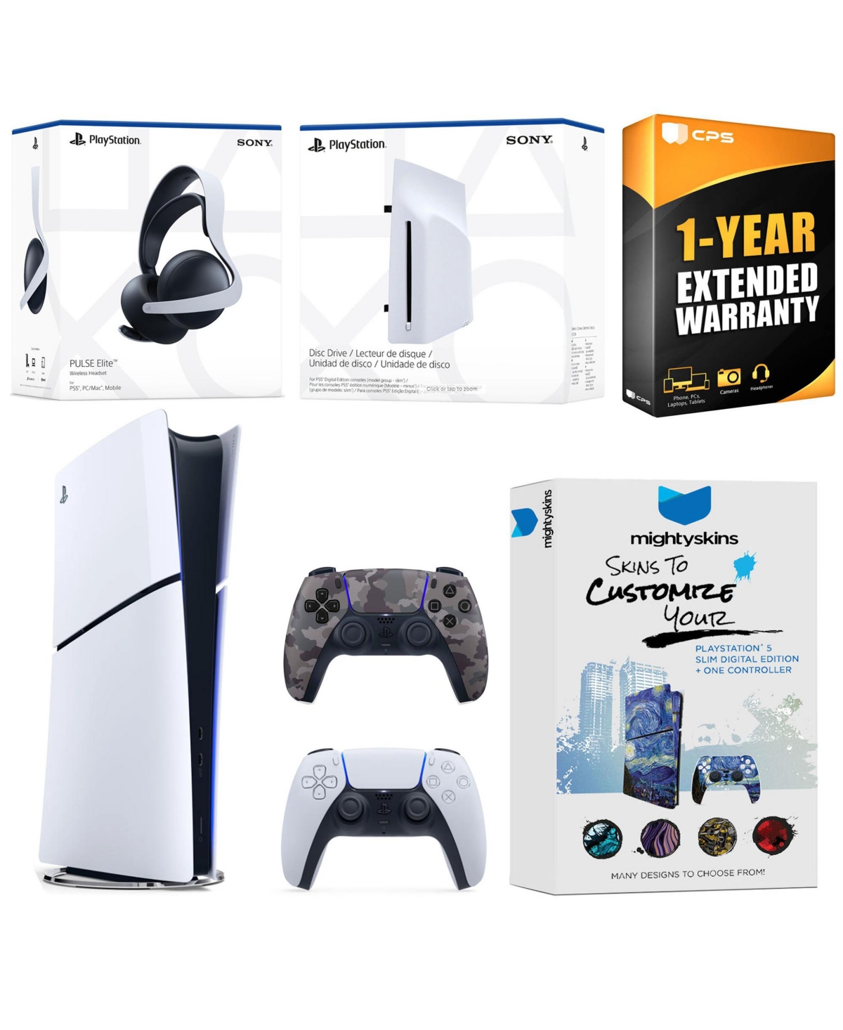 Click here for Sony PlayStation 5 Slim Digital Bundle with Disc D... prices