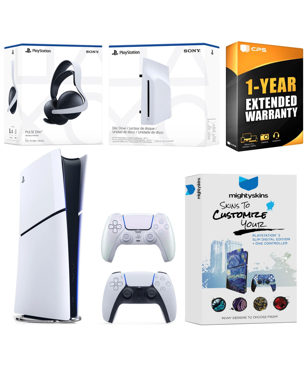 Click here for Sony PlayStation 5 Slim Digital Bundle with Disc D... prices