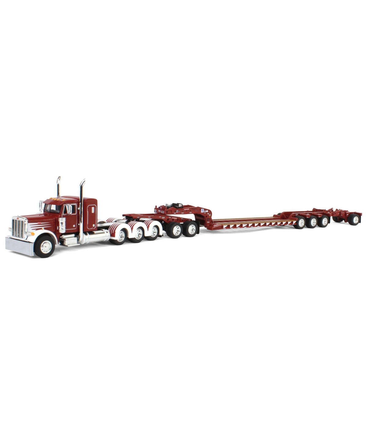 Click here for First Gear Dcp 1/64 Peterbilt 379 Tri-Axle Flat To... prices