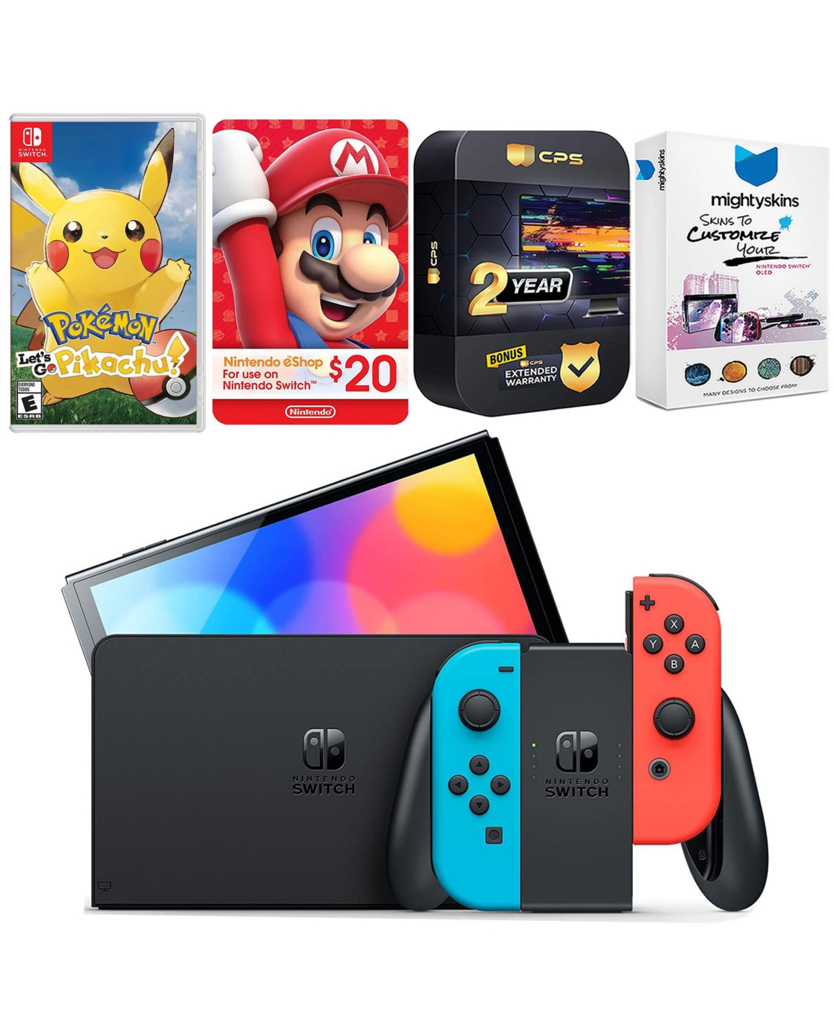 Click here for Nintendo Switch Neon Red & Blue Oled Console with... prices