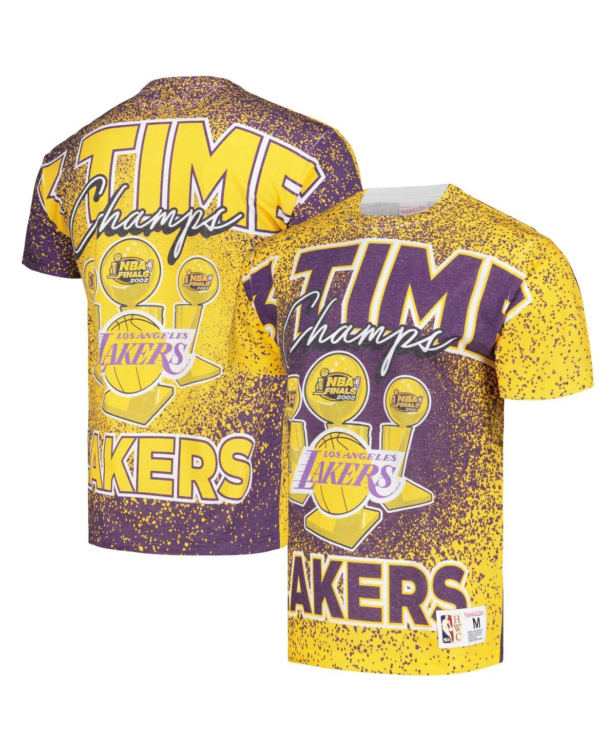 Click here for Mitchell & Ness Mens Gold Los Angeles Lakers Hardw... prices