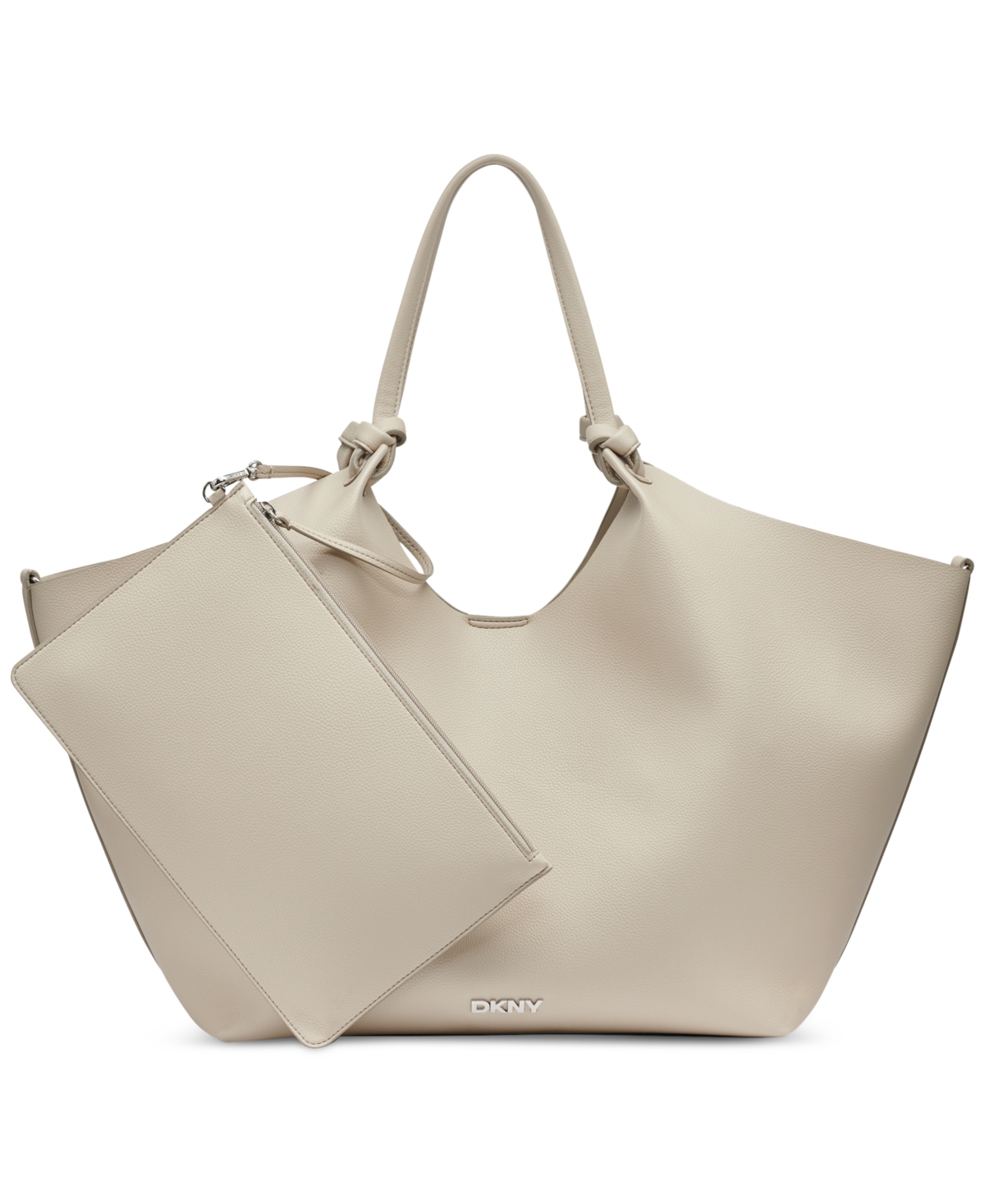 Click here for Dkny Paula Commuter Medium Sleek Tote - Light Taup... prices