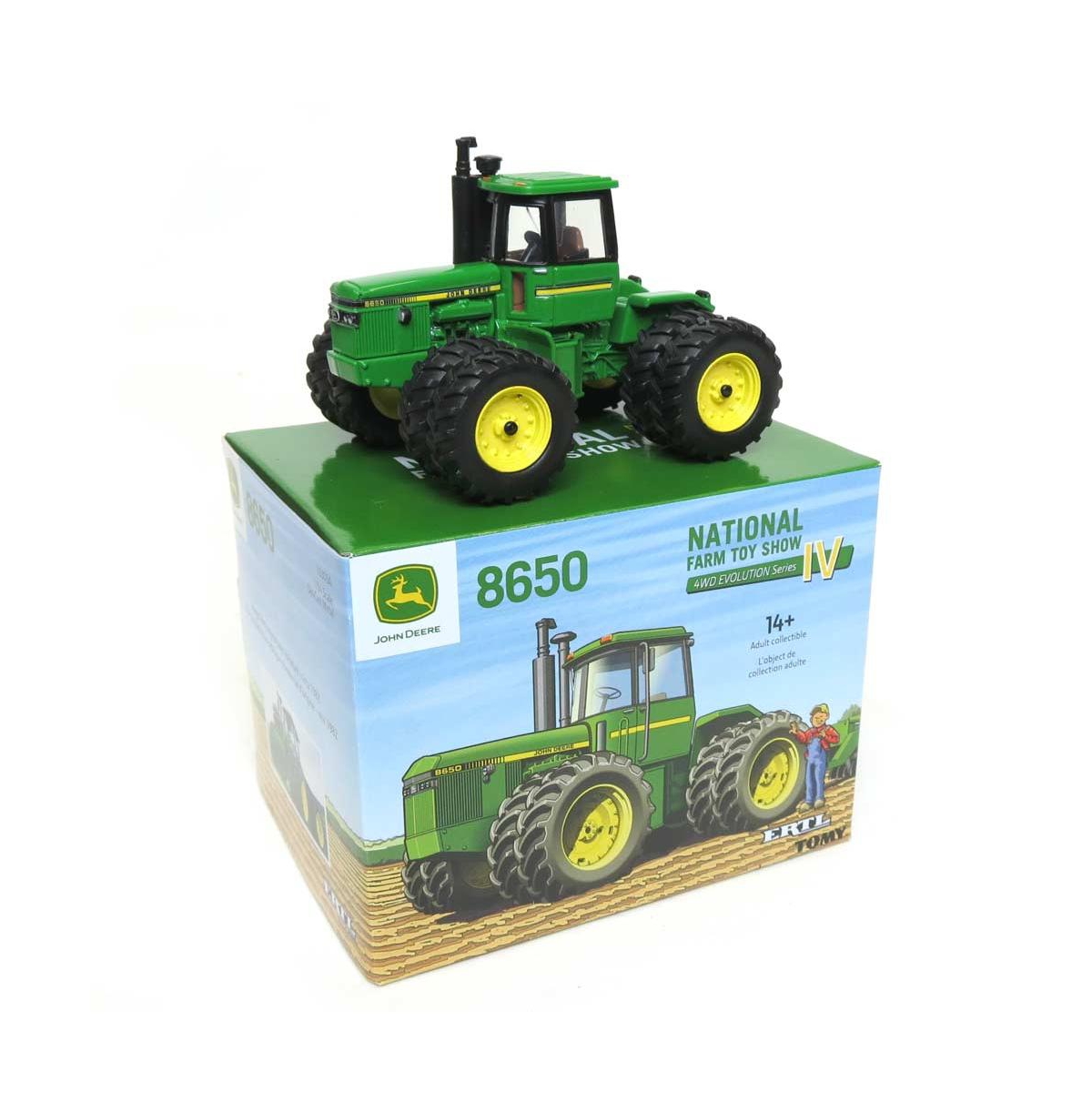 Click here for 1/64 2016 National Farm Toy Show John Deere 8650 prices