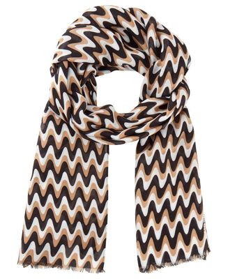 Olsen Waved Striped Scarf - Macy's