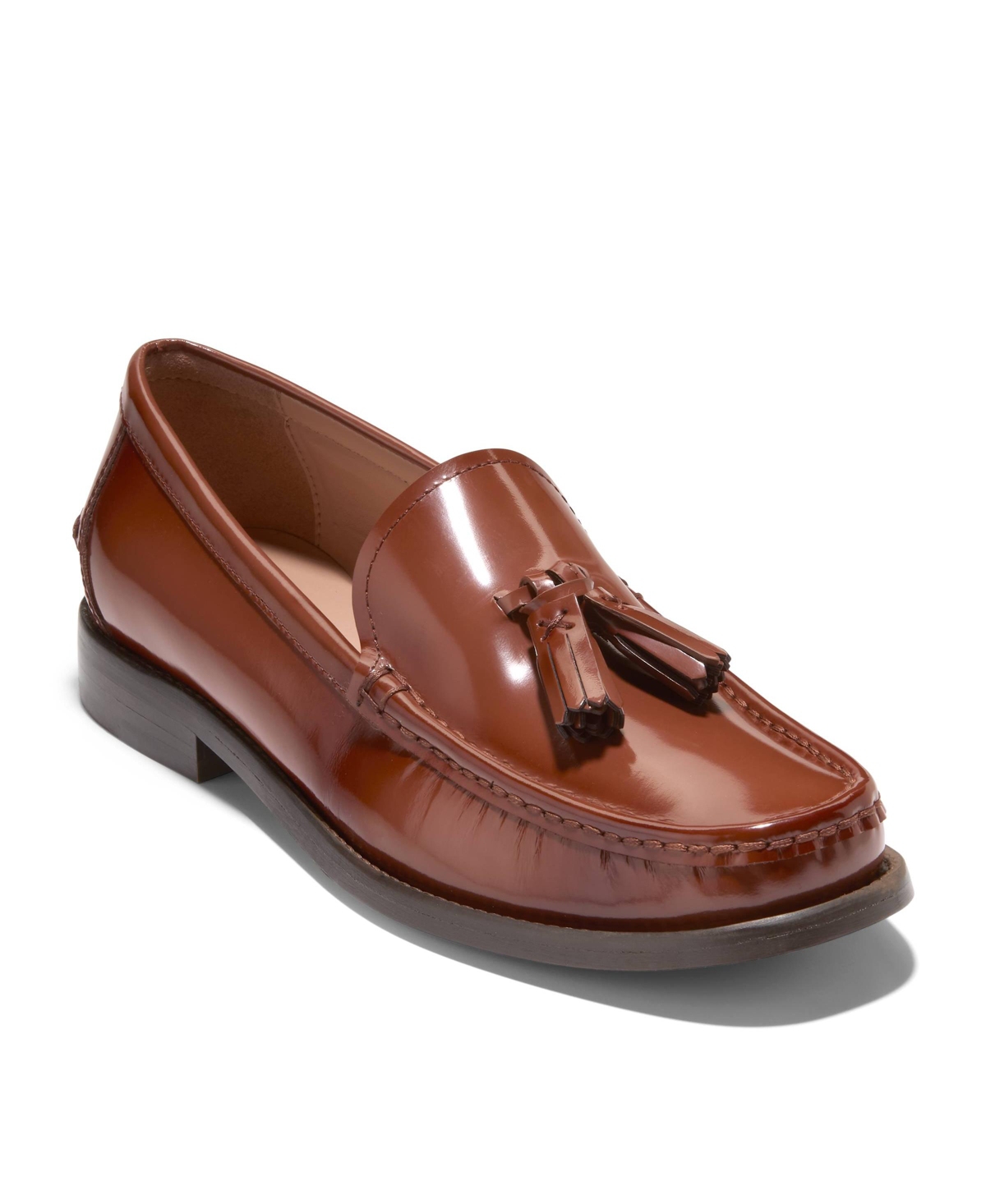 Click here for Cole Haan Womens Lana Lux Tassel Loafers - Dark Cu... prices