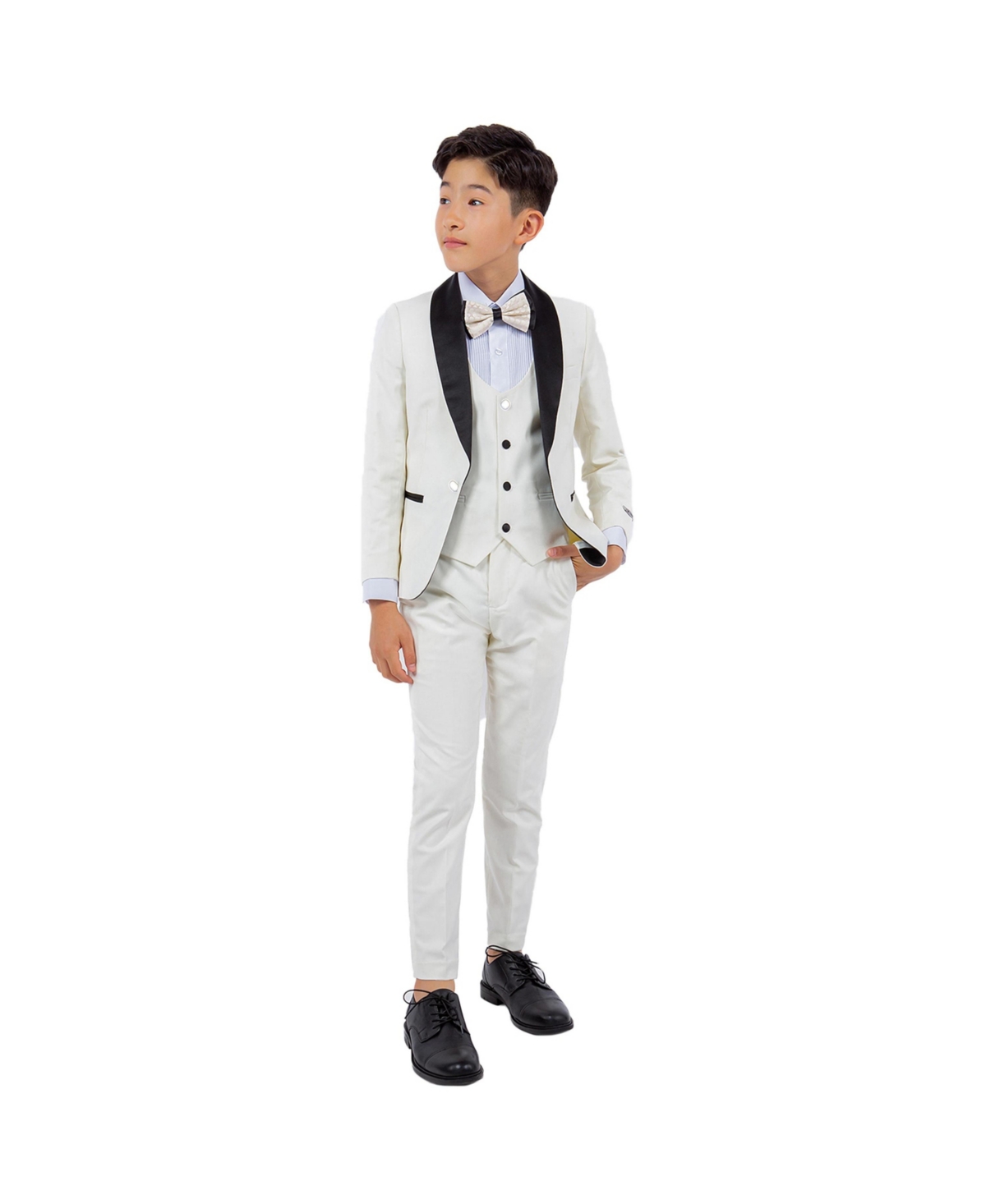 Click here for Stacy Adams Big Boys 5 Pc Tuxedos - Ivory prices