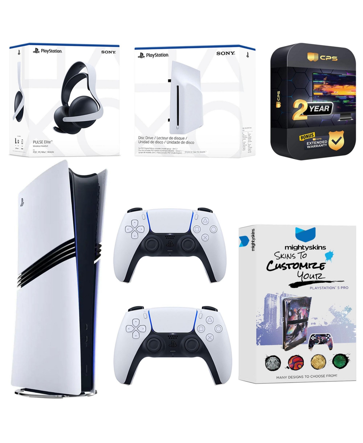 Click here for Sony PlayStation 5 Pro Digital Bundle with Disc Dr... prices