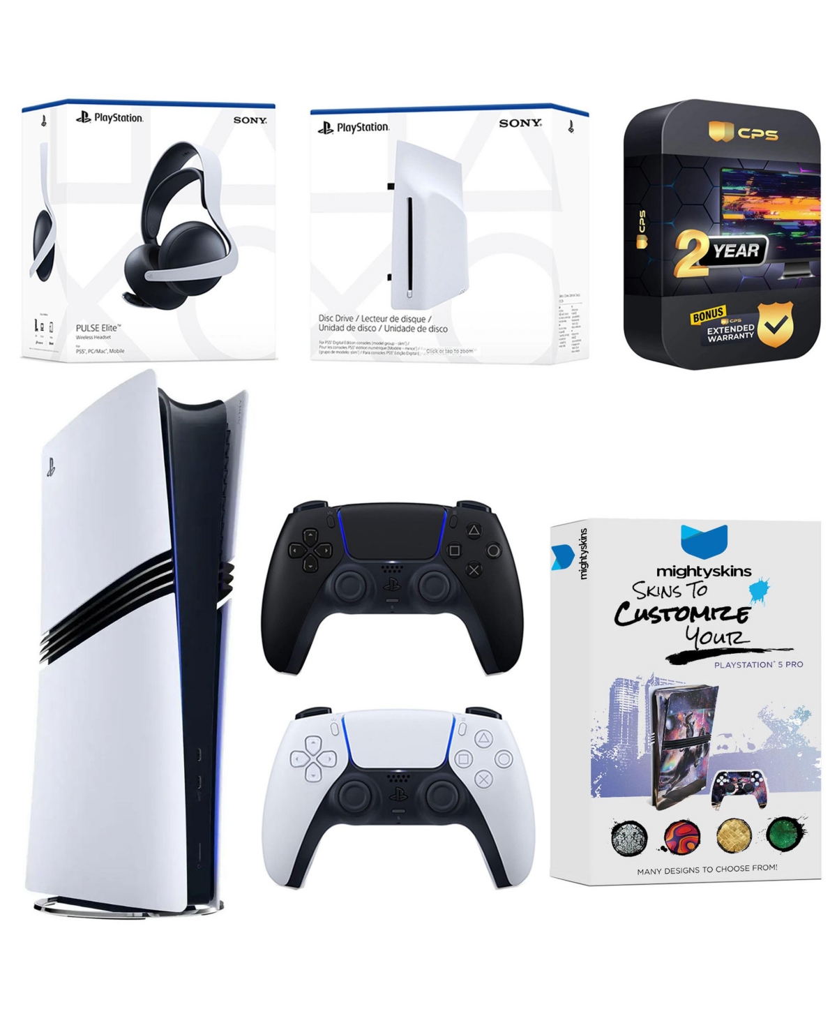 Click here for Sony PlayStation 5 Pro Digital Bundle with Disc Dr... prices