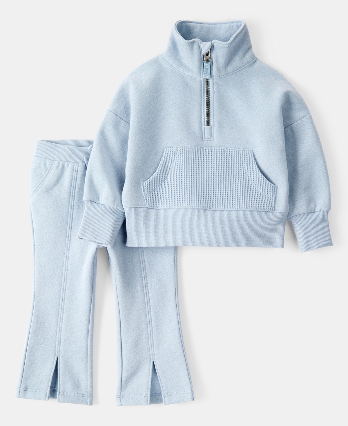Click here for Carters Baby Girls Quarter-Zip Pullover & Pants  2... prices