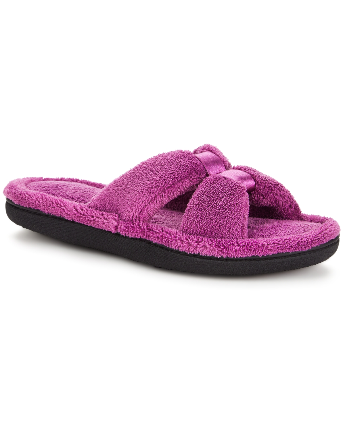 Click here for Isotoner Signature Womens Micro Terry X-Slide Slip... prices