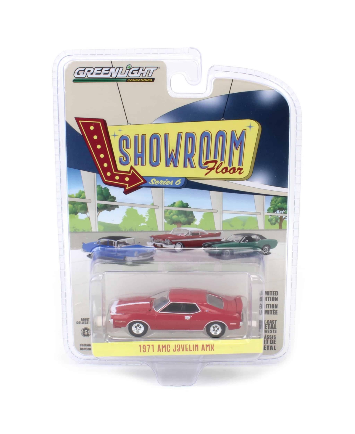 Click here for Greenlight Collectibles 1/64 1971 Amc Javelin  Mat... prices