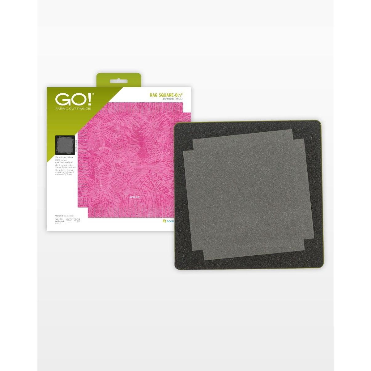 Click here for Accuquilt Go! Rag Square-8 1/2 Die prices