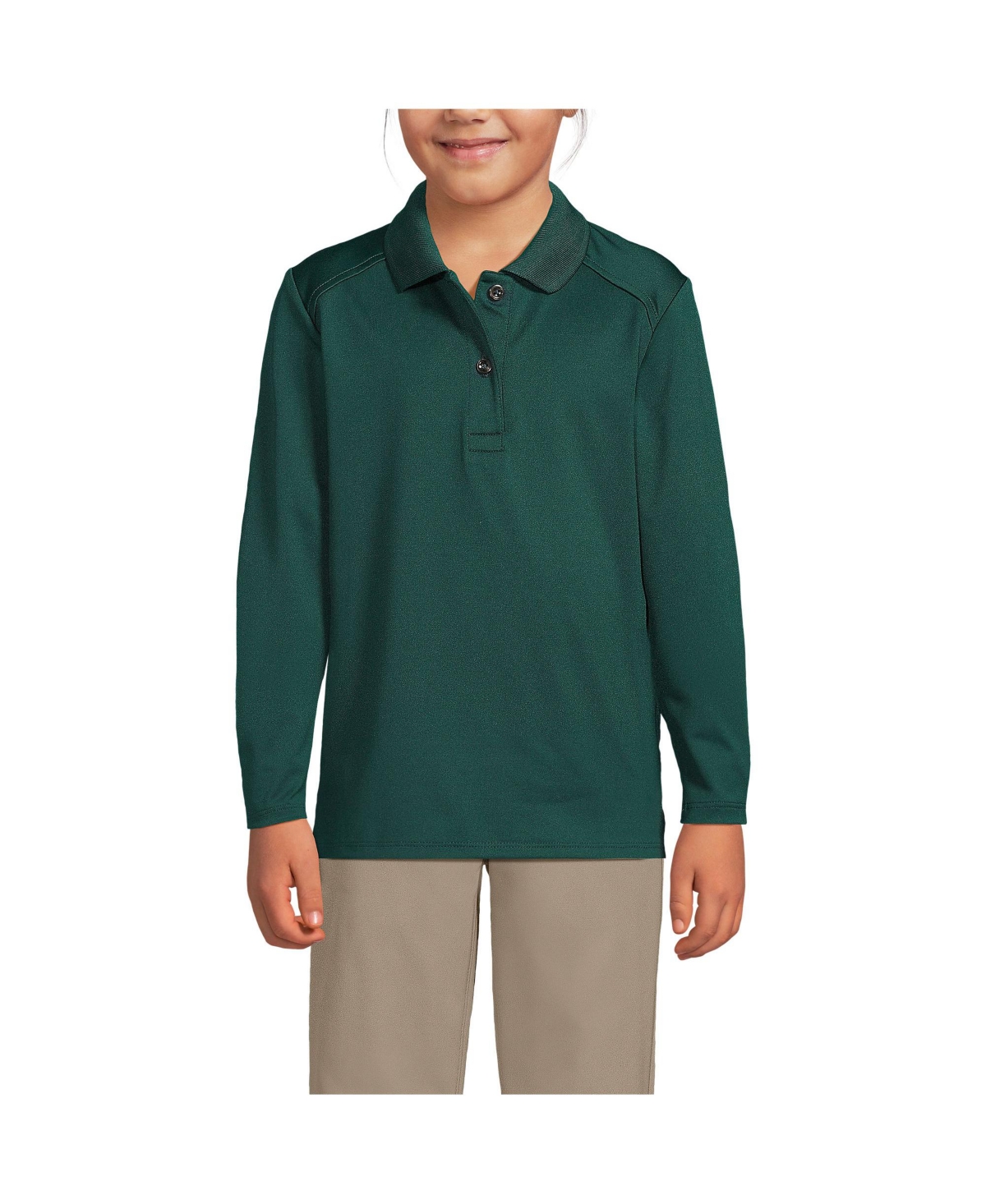 Click here for Lands End Girls Long Sleeve Feminine Fit Rapid Dry... prices