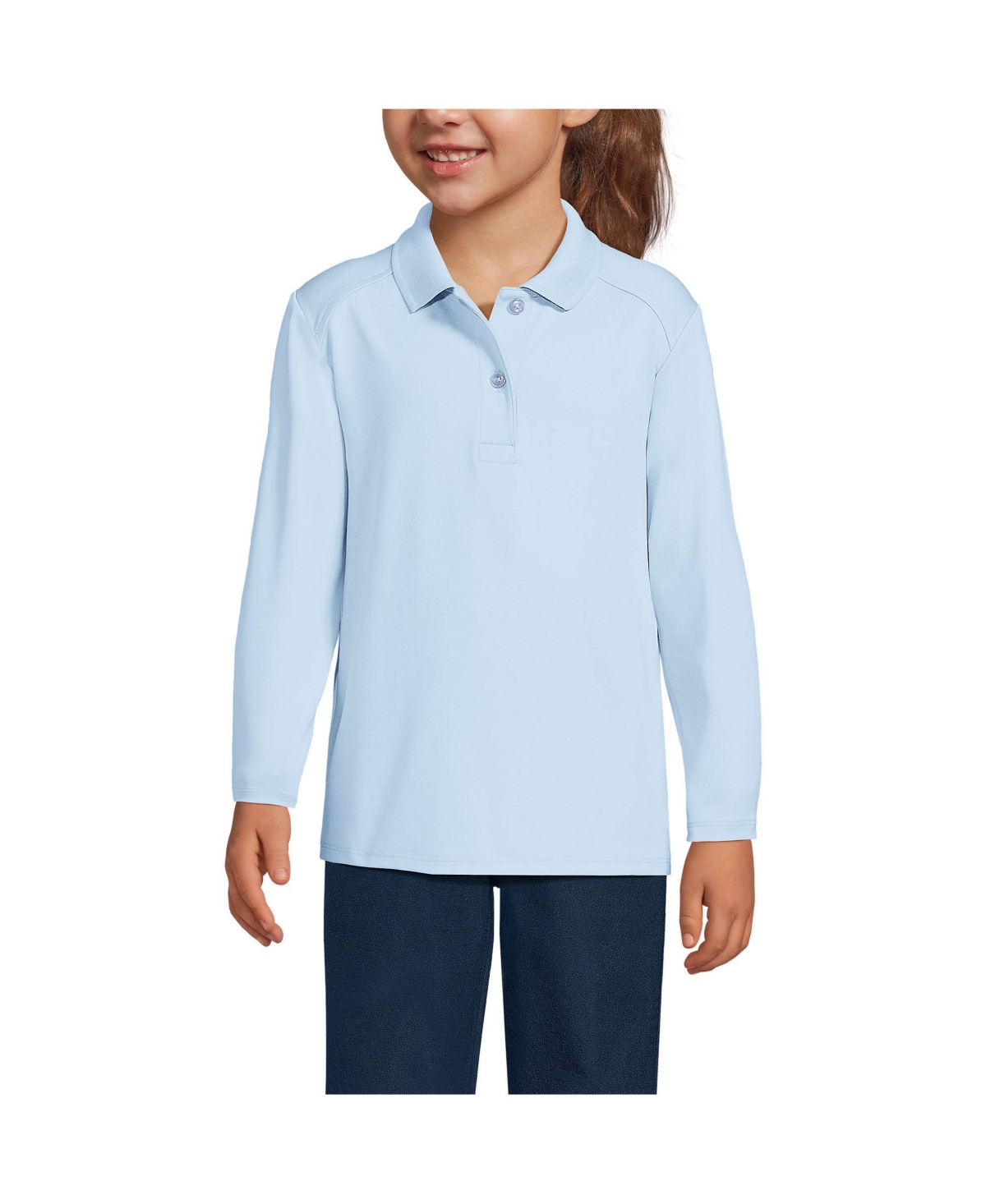 Click here for Lands End Girls Long Sleeve Feminine Fit Rapid Dry... prices