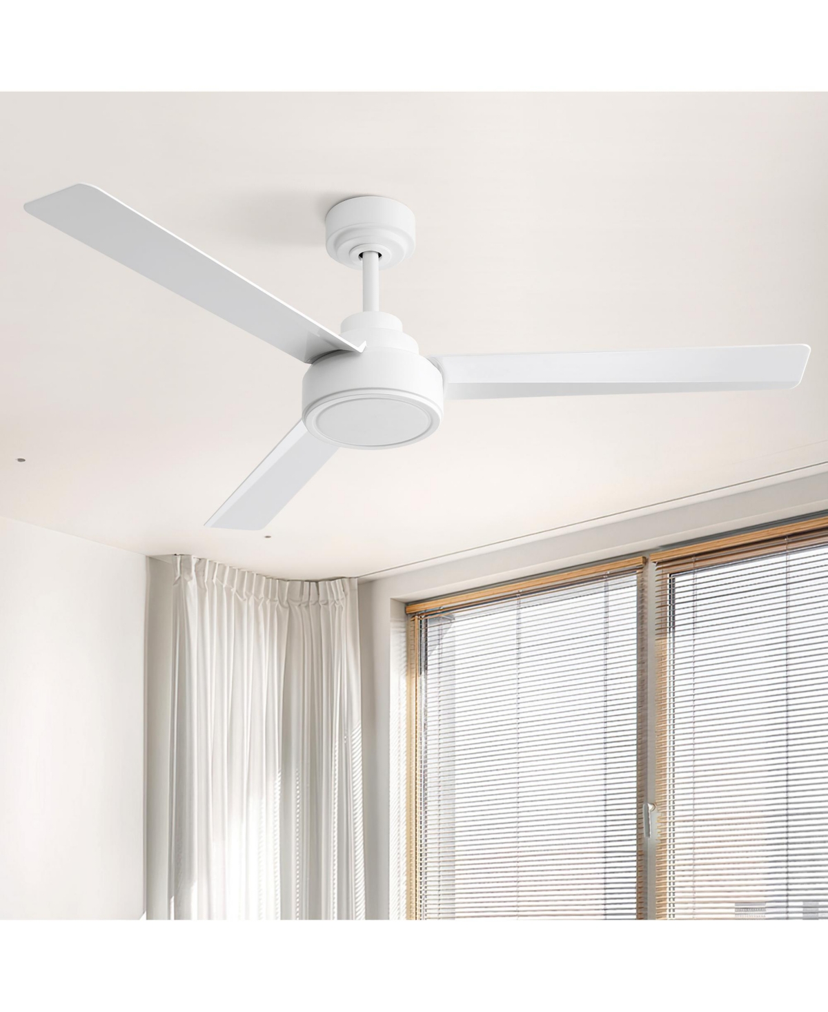 Click here for 52 Modern 3-Blade without Light Ceiling Fan with S... prices