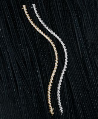 Diamond Bracelet Collection 1 7 8 Ct. T.W. 2 1 2 Ct. T.W. In 14k White Or Yellow Gold 6 1 2 To 9