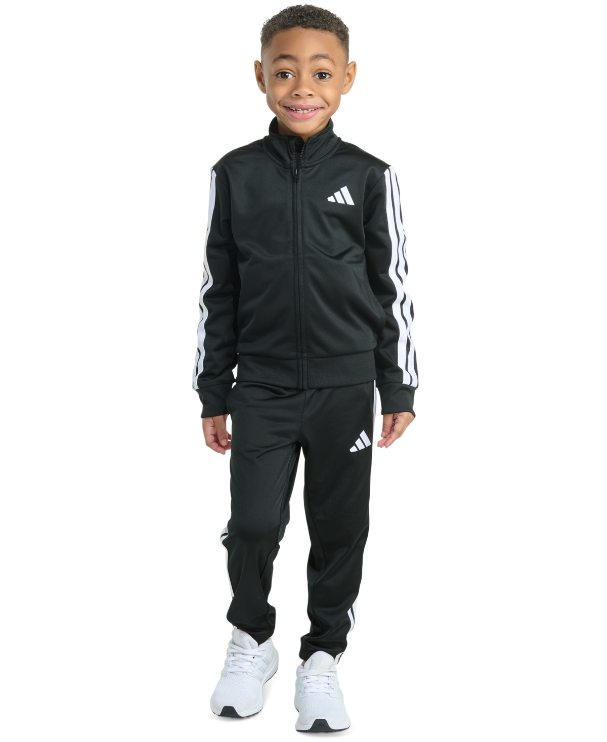 Click here for adidas Toddler & Little Boys Tricot Long-Sleeve Es... prices