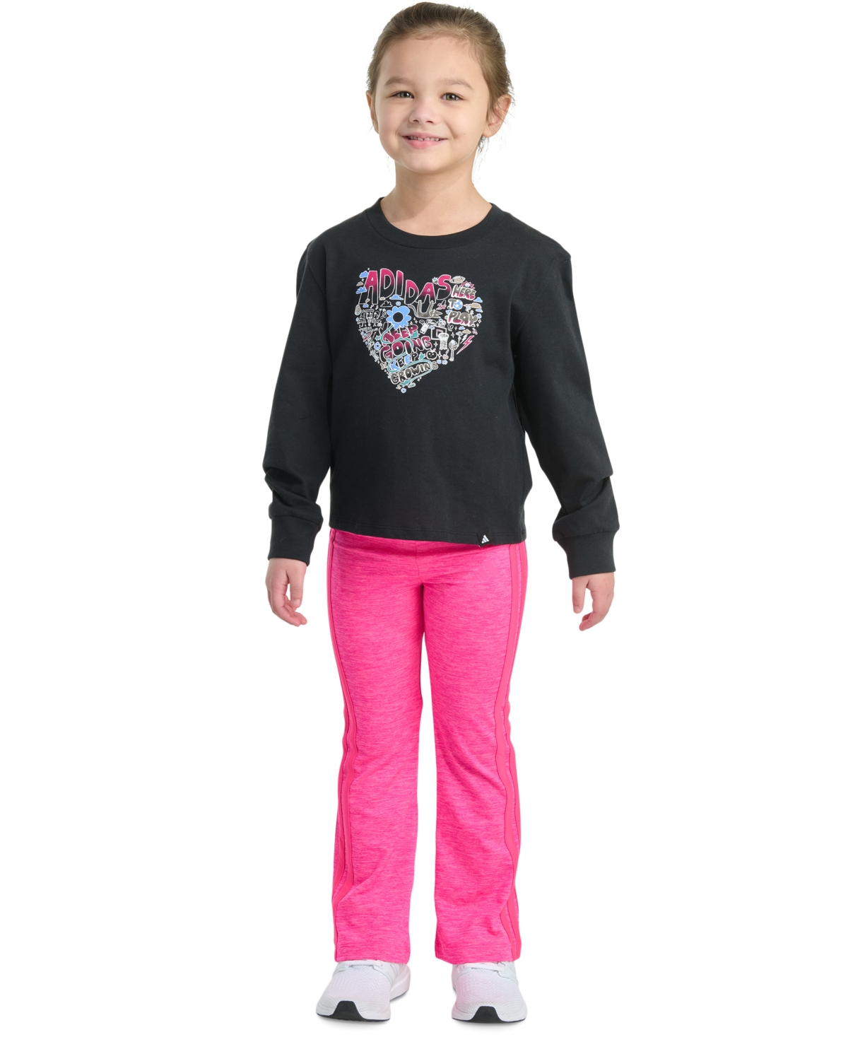 Click here for adidas Toddler and Little Girls 2-Piece Long-Sleev... prices