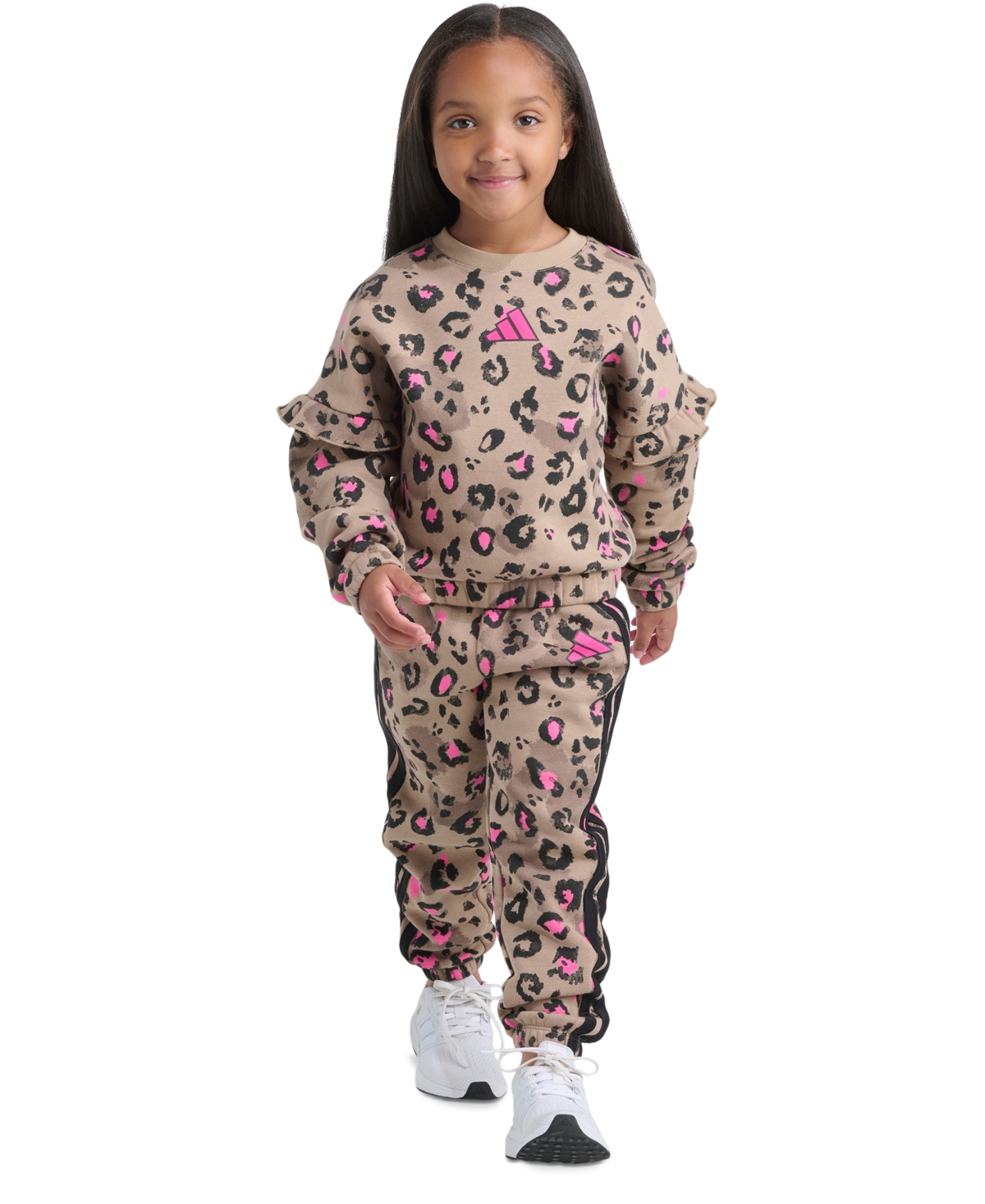Click here for adidas Toddler & Little Girls Printed Flutter-Slee... prices