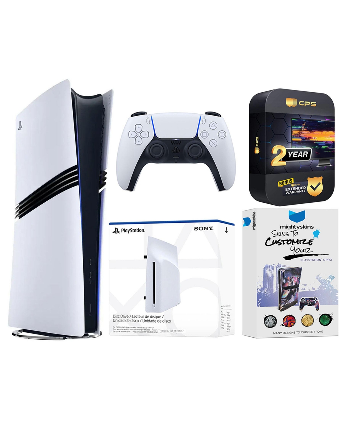 Click here for Sony PlayStation 5 Pro Digital Bundle with Disc Dr... prices