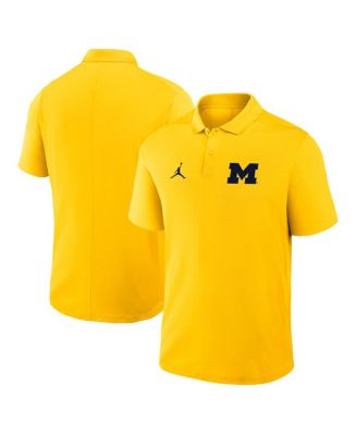Jordan Men's Maize Michigan Wolverines Primetime Victory Primary Logo ...