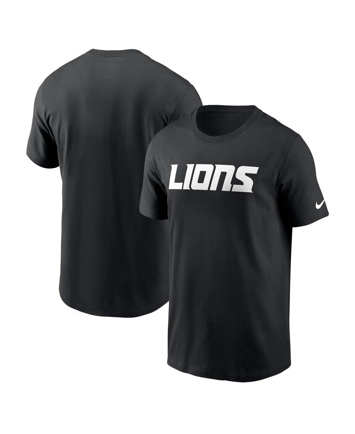 Click here for Nike Mens Black Detroit Lions Primetime Wordmark E... prices