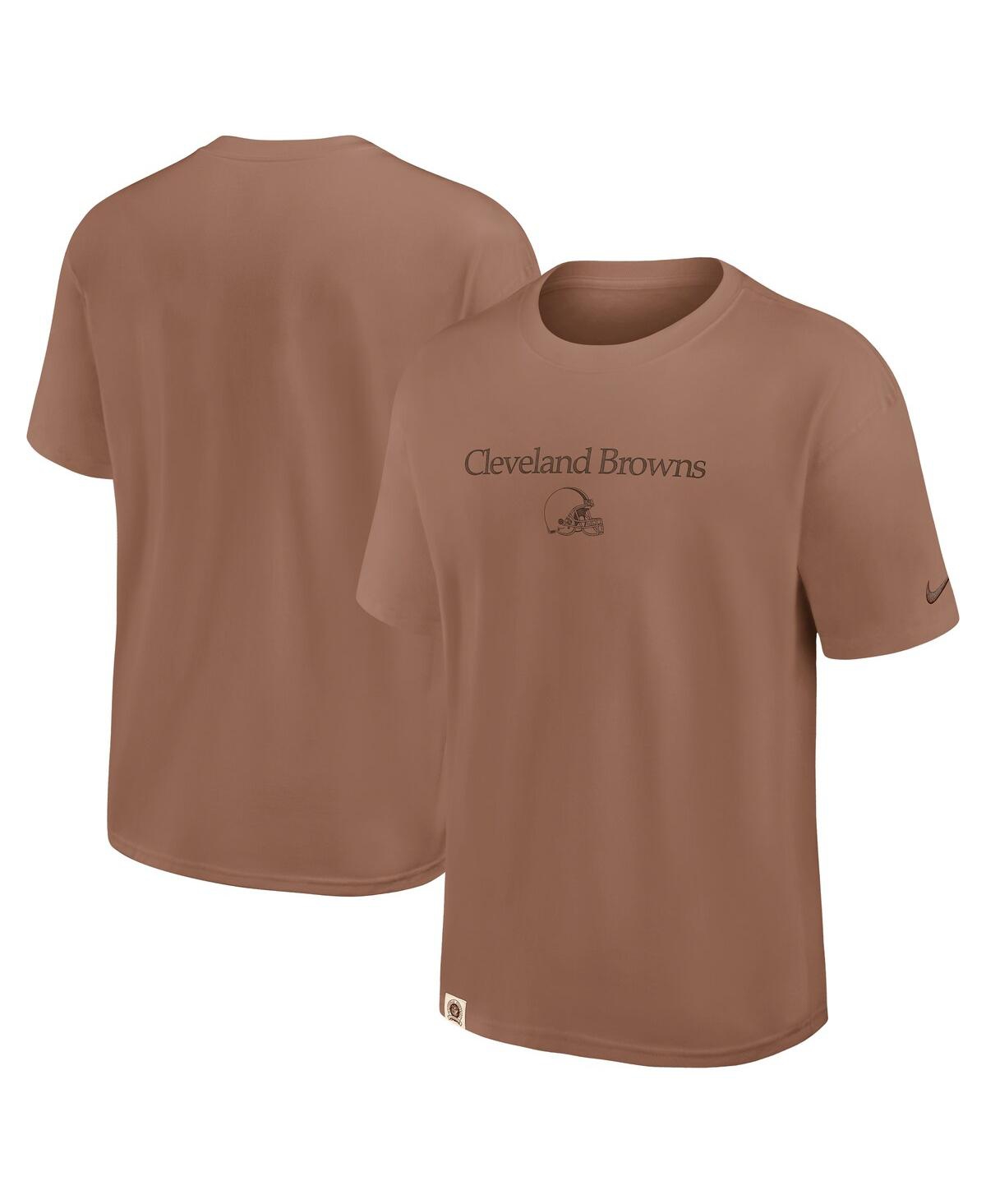 Click here for Nike Mens Brown Cleveland Browns Glory Max90 T-Shi... prices