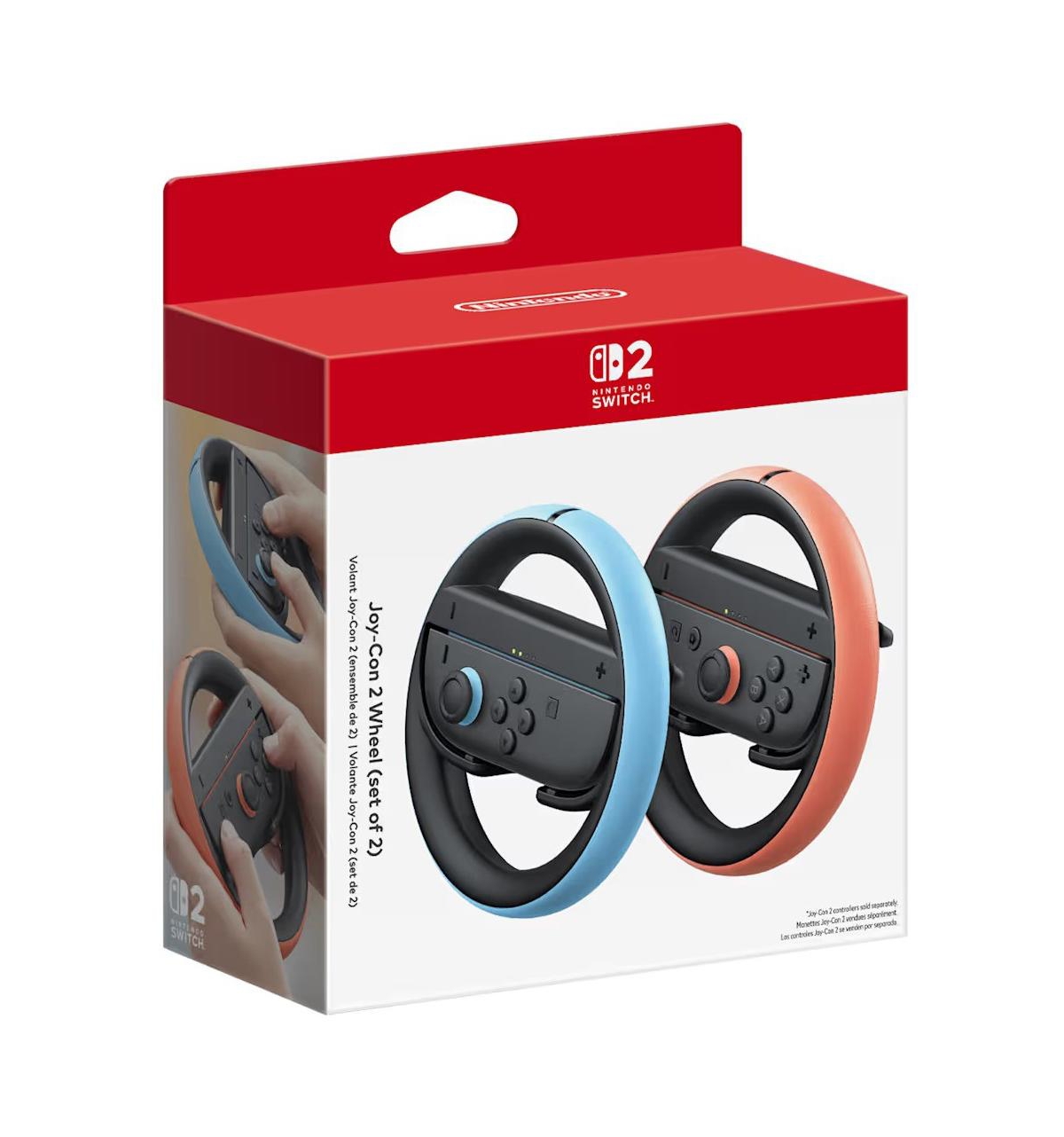 Click here for Nintendo Switch Joy-Con 2 Wheel (Set of 2) - Black prices