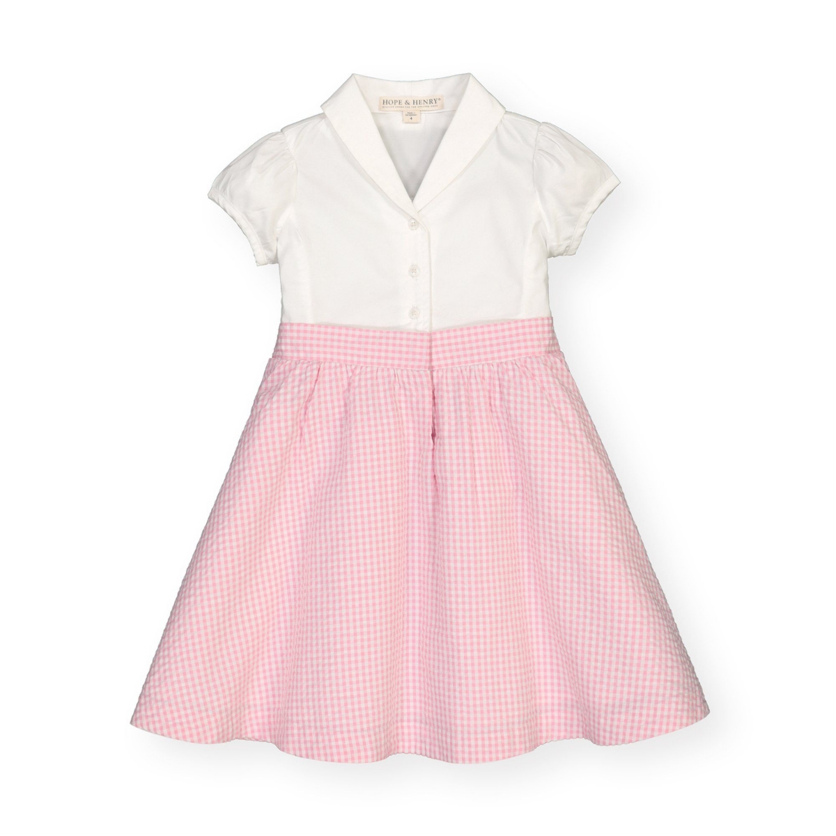 Click here for Hope & Henry Baby Girls Organic Cotton Tea Dress -... prices