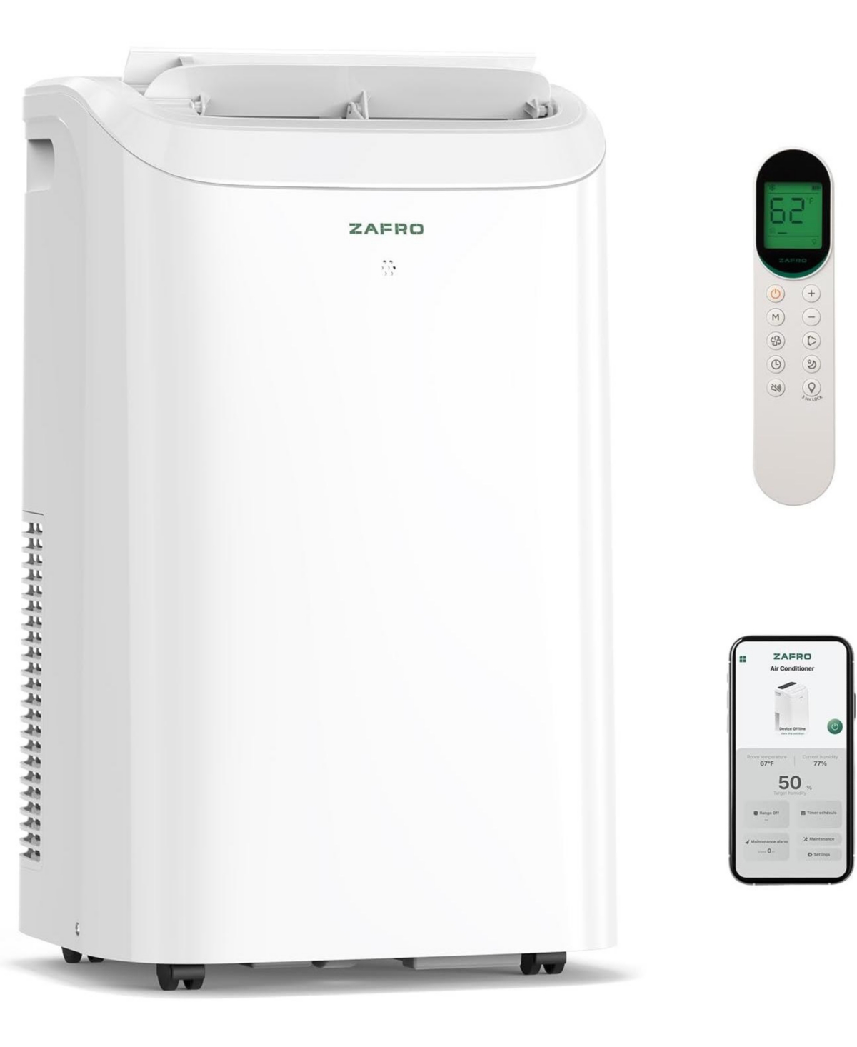 Click here for Zafro 12 000 Btu Portable Air Conditioner  Quiet 4... prices
