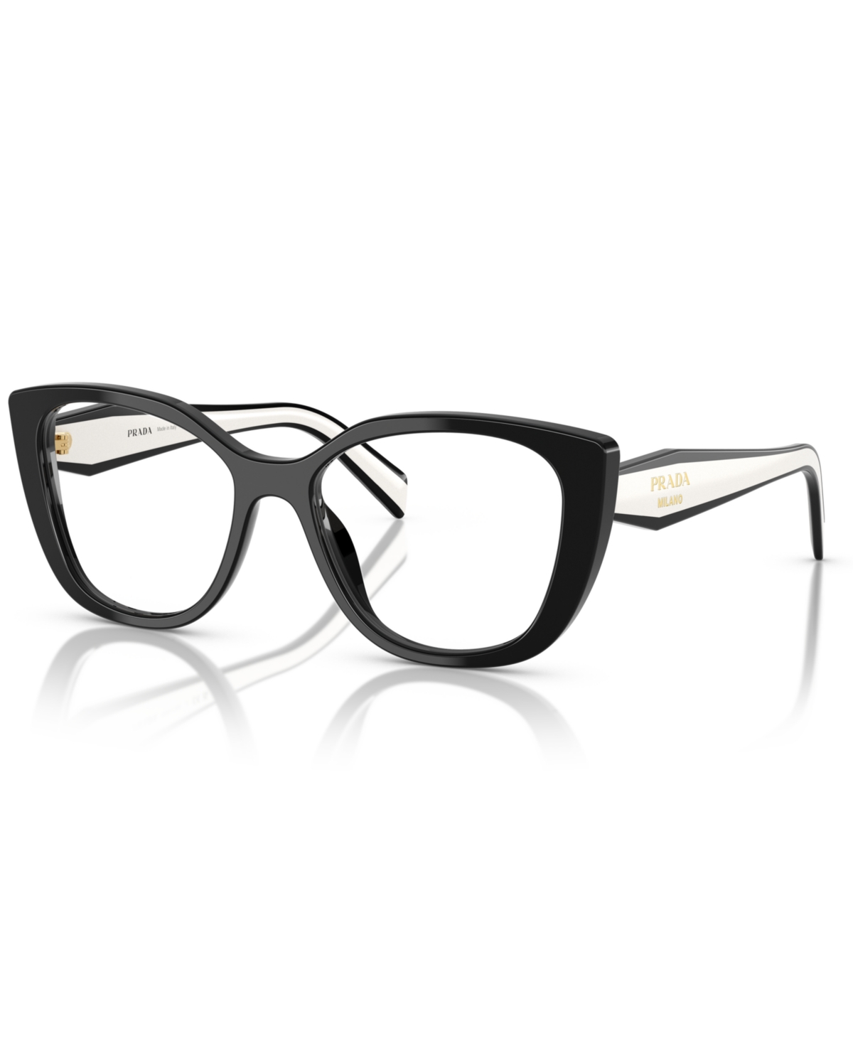 Click here for Prada Womens Cat Eye Eyeglasses  Pr B04V - Black prices