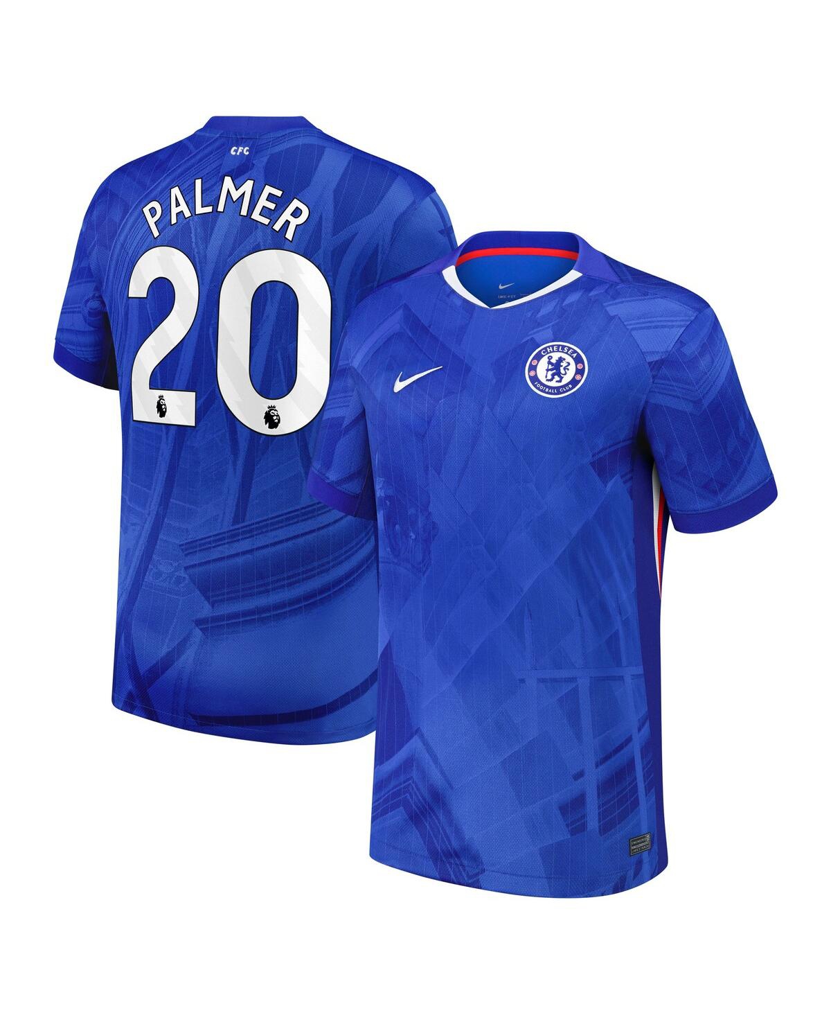 Click here for Nike Mens Cole Palmer Blue Chelsea 2025/26 Home Re... prices